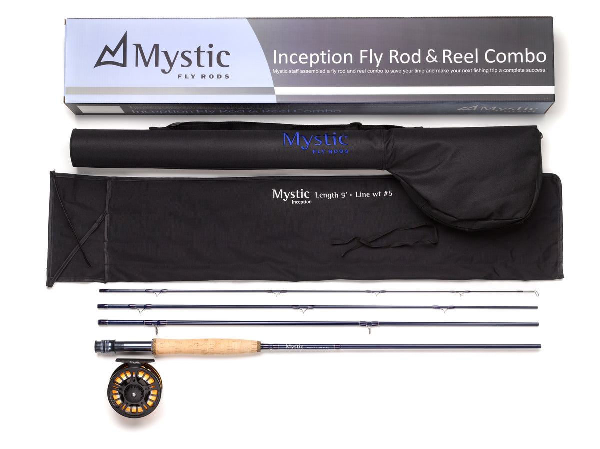 Inception Fly Rod and Reel Combo | Fly Fishing Combo Kit – Mystic Outdoors